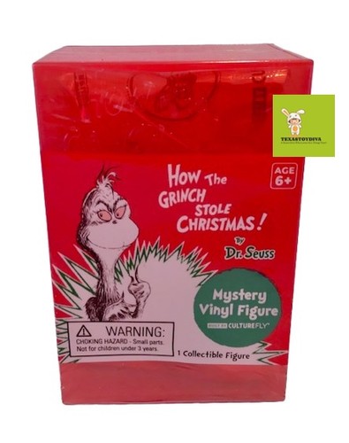 CULTUREFLY How The Grinch Stole Christmas DR. SEUSS MYSTERY Mini Figure ...