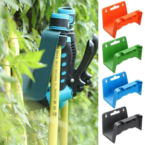PP Hose Reel Holder Wall Mounted Pipe Clamp Rack Plastic Rack Home ...