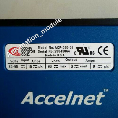 Servo Drives - Copley Controls Accelnet