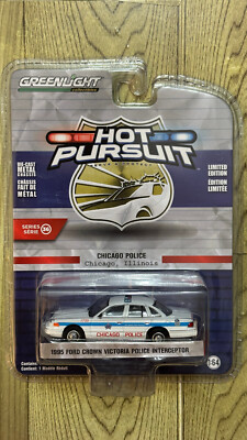 Greenlight Hot Pursuit Ford Crown Victoria Chicago Police 1995 | eBay ...