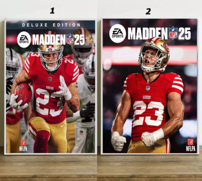 The Madden 25 Magazine Cover Poster, Christian Mc 2024 Poster Football ...