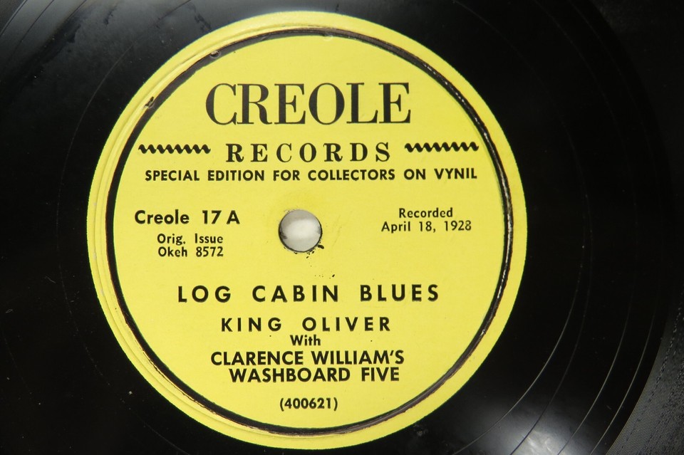 Clarence Willian's Blue Five - CREOLE 17 - Sweet Emmaline & Log Cabin Blues | eBay