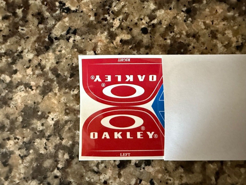 Oakley Prizm Gridiron Football Helmet Visor Eye Shield Stickers Tab ...