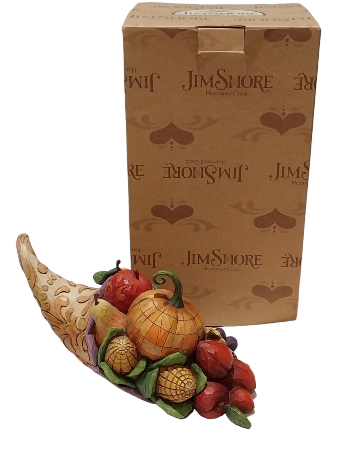 Jim Shore 2007 Horn of Plenty Harvest Cornucopia Heartwood Creek ...