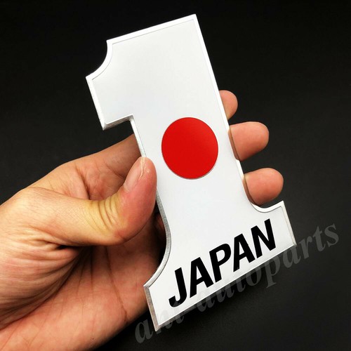 Japan Japanese No.1 Flag Jdm Emblem Car Badge Motorcycle Gas Tank ...