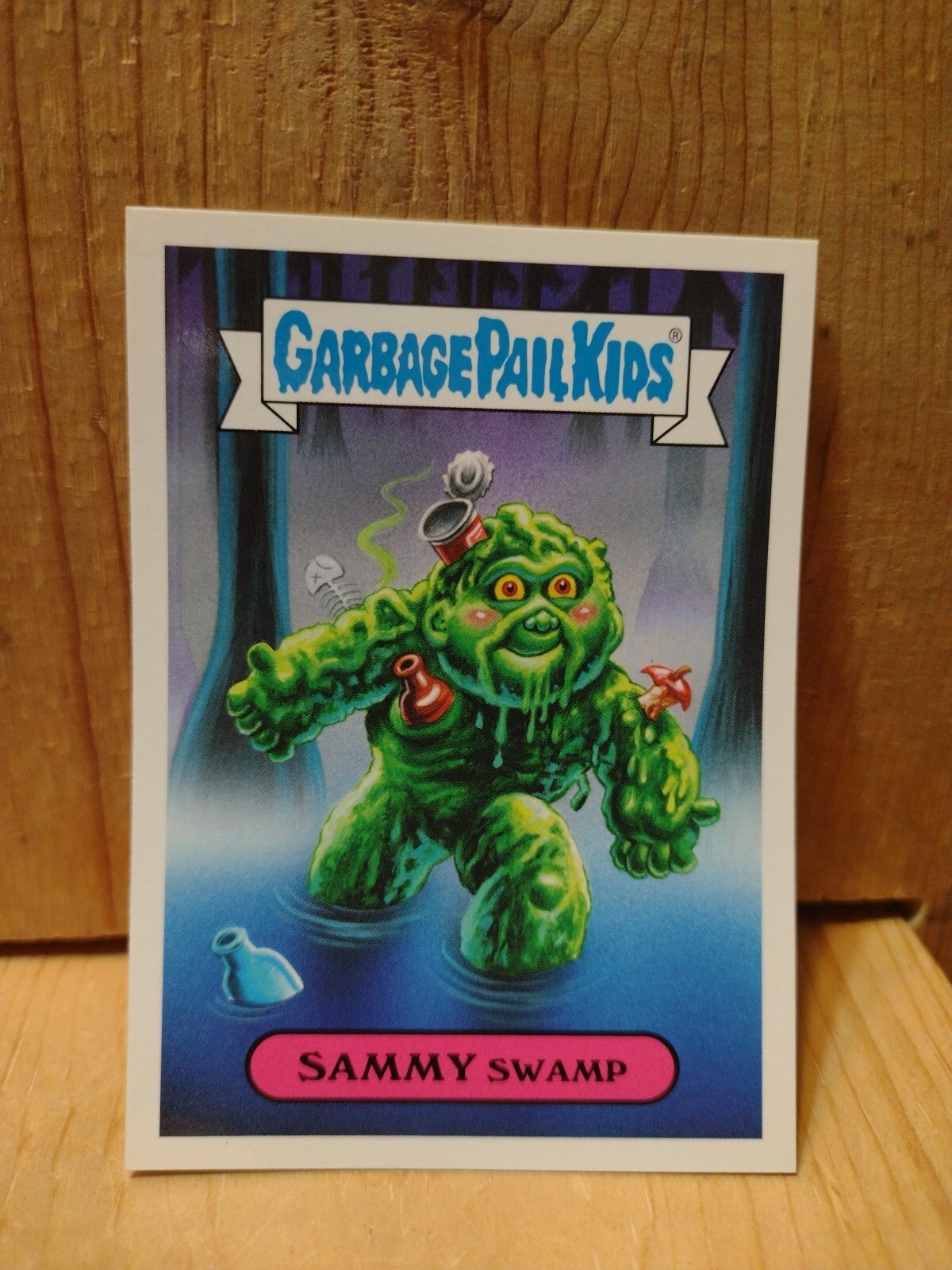 2018 Garbage Pail Kids: SAMMY SWAMP . #1a Of 10 80's SCI-FI . GPK18 | eBay