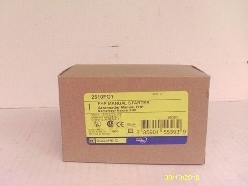 New in Box - Square D, FHP Manual Starter, 2510FG1 | eBay UK