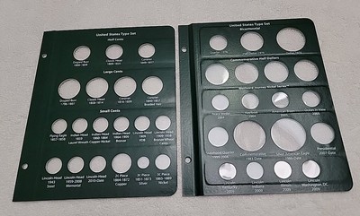 Intercept Shield United States Type Set Album - 2 Pages Only, no album ...