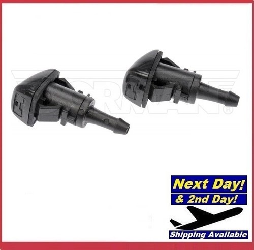 For CHRYSLER DODGE JEEP RAM Windshield Washer Nozzles X2 Dorman 58115 ...