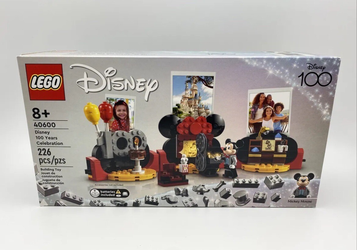 LEGO 40600 Exclusive GWP Disney 100 Years Celebration Brand New SEALED ...