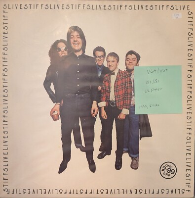 Live Stiffs Live Vinyl Record VG+/VG+ GET1 1977 | eBay