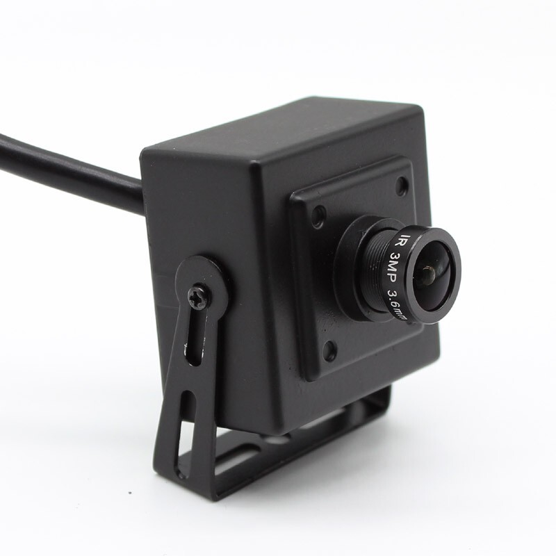 Mini Box CCTV 8MP POE AI IP Camera Audio Network Black light H.265 ...