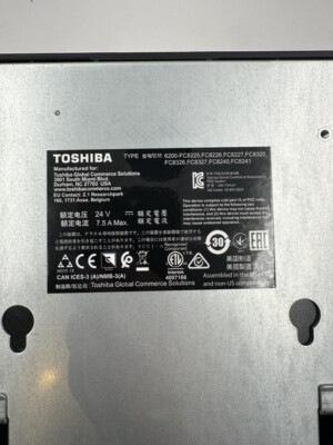 TOSHIBA R-R-THQ-6200-E05 6200-E05 ALL IN ONE POS SYSTEM TCX800 | eBay