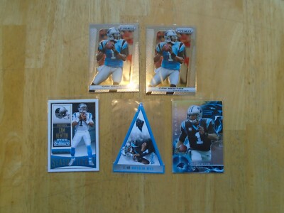 (5) Card Lot Cam Newton Cards | eBay