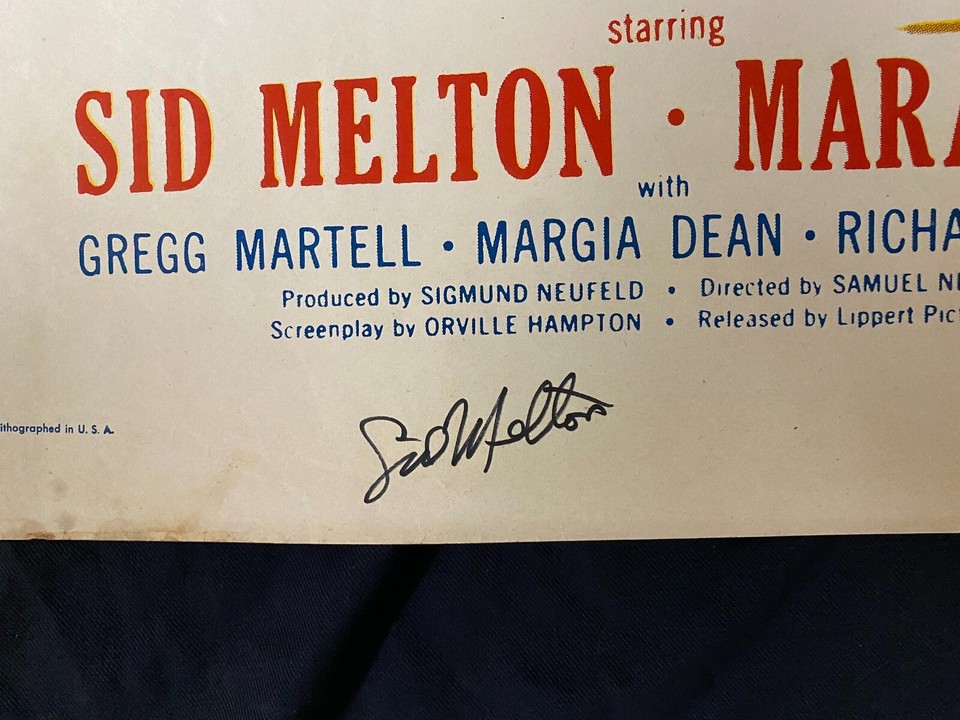 MOVIE POSTER: Leave It To The Marines Original 1 Sheet Poster- Sid Melton Aut... | eBay