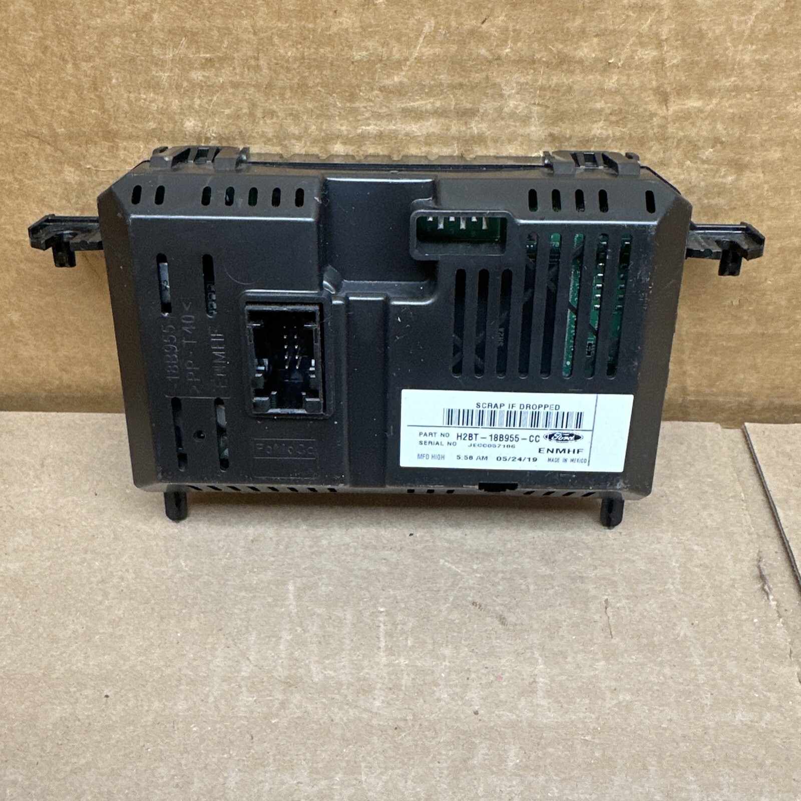2018-2019 Ford Fiesta Radio Info Dash Display Screen OEM H2BT-18B955-CC ...
