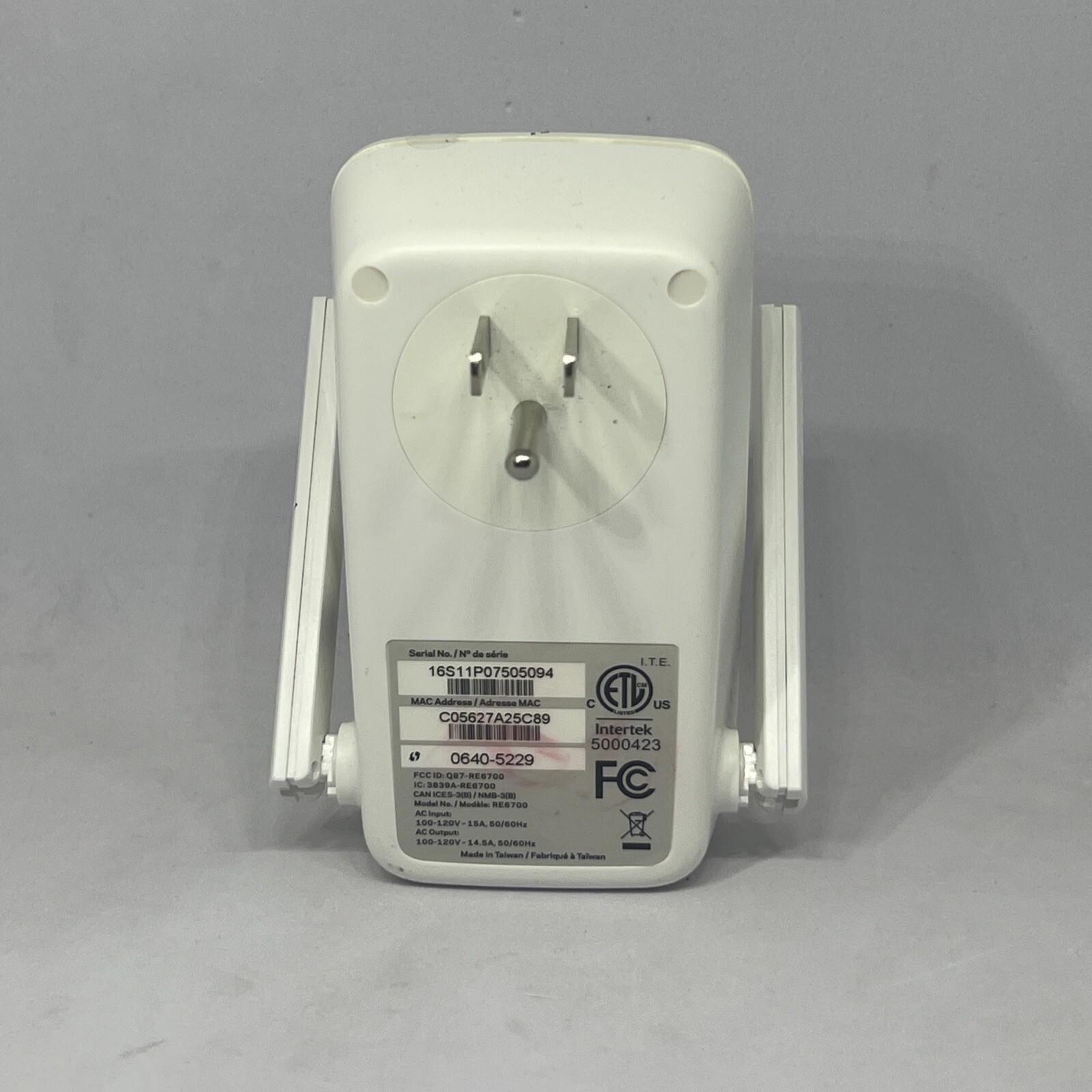 Linksys RE6700 Amplify Dual Band High-Power Wi-Fi Gigabit Range ...