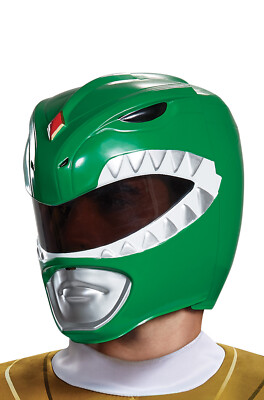 Mighty Morphin Power Rangers Green Ranger Adult Helmet | eBay