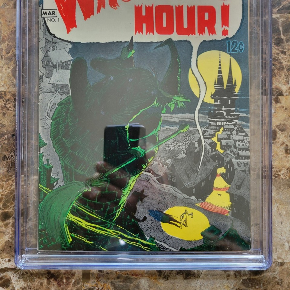 Witching Hour #1 CGC 8.5 1969 1st Mordred Mildred Cynthia Neal Adams ...