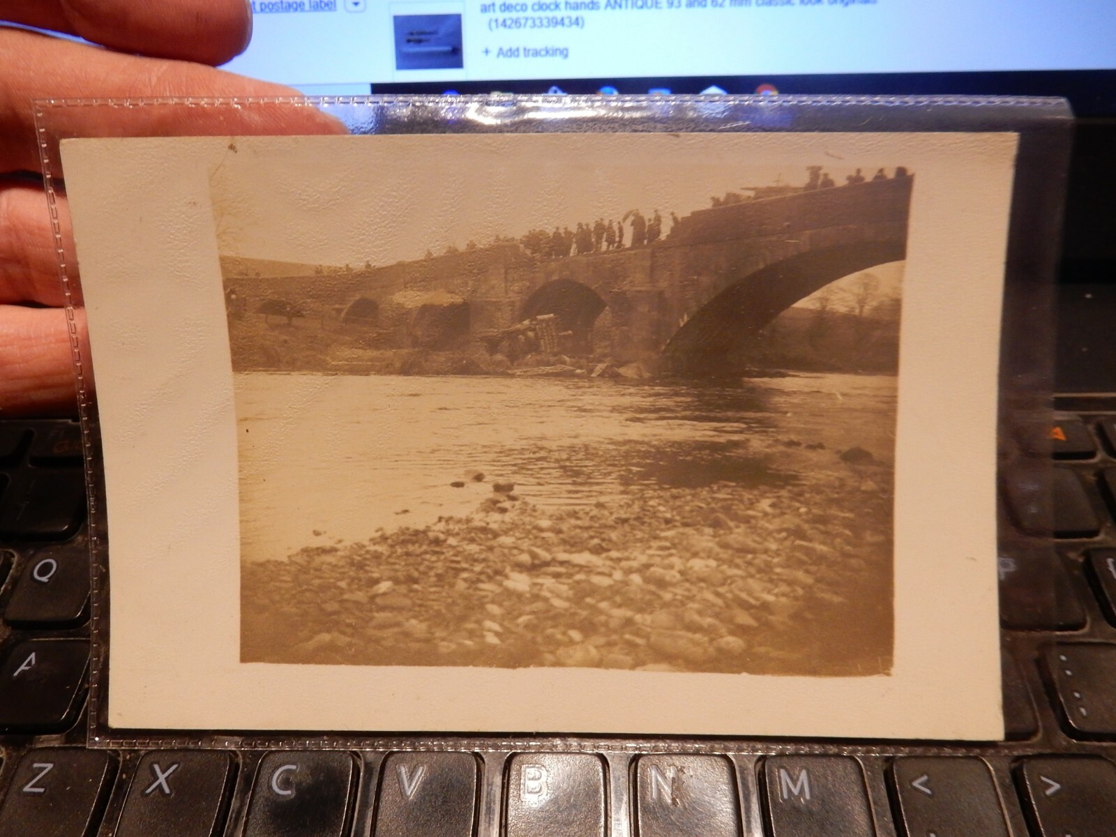 original vintage postcard CLITHEROE SENTINEL LORRY BLACKBURN OFF BRIDGE ...