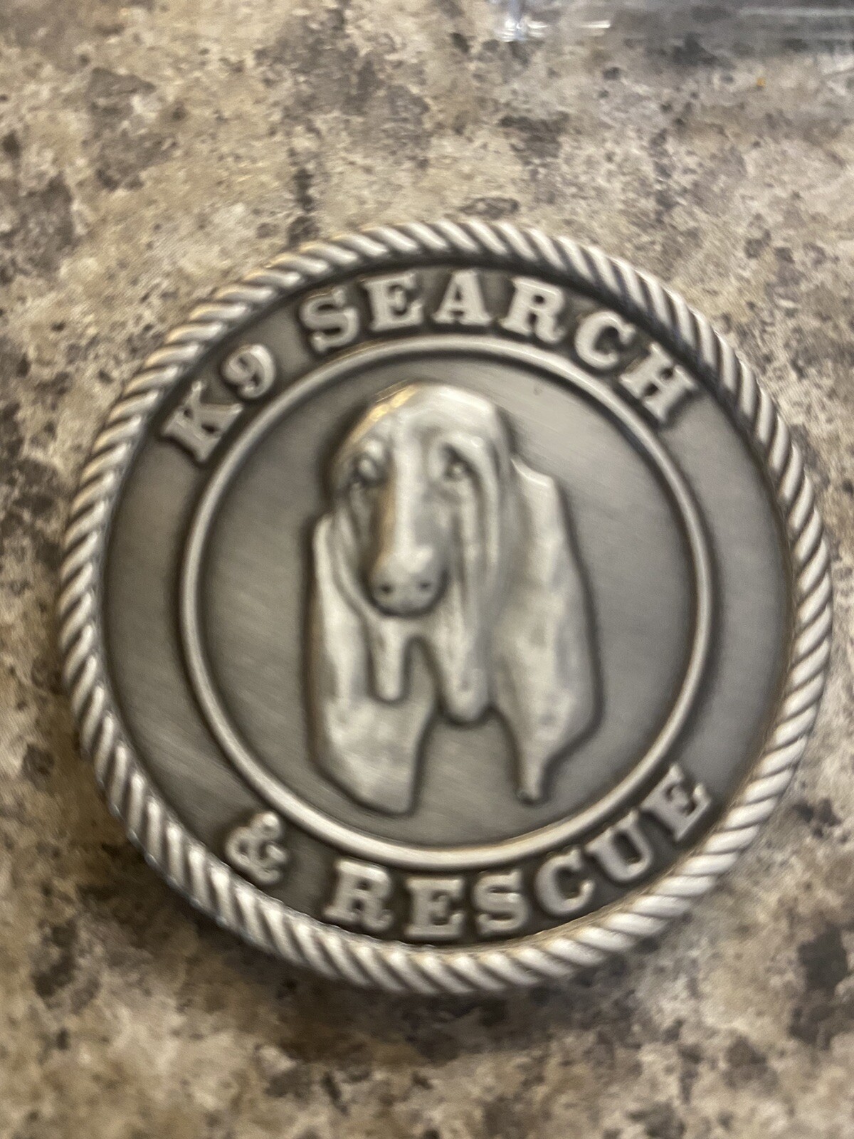 K9 Bloodhound St Hubertus Search And Rescue Challenge Coin 1.75” | eBay