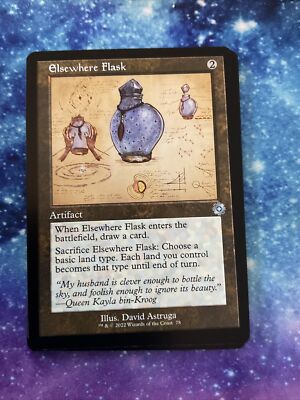 MTG Magic Elsewhere Flask Brothers War Retro Schematic NM | eBay