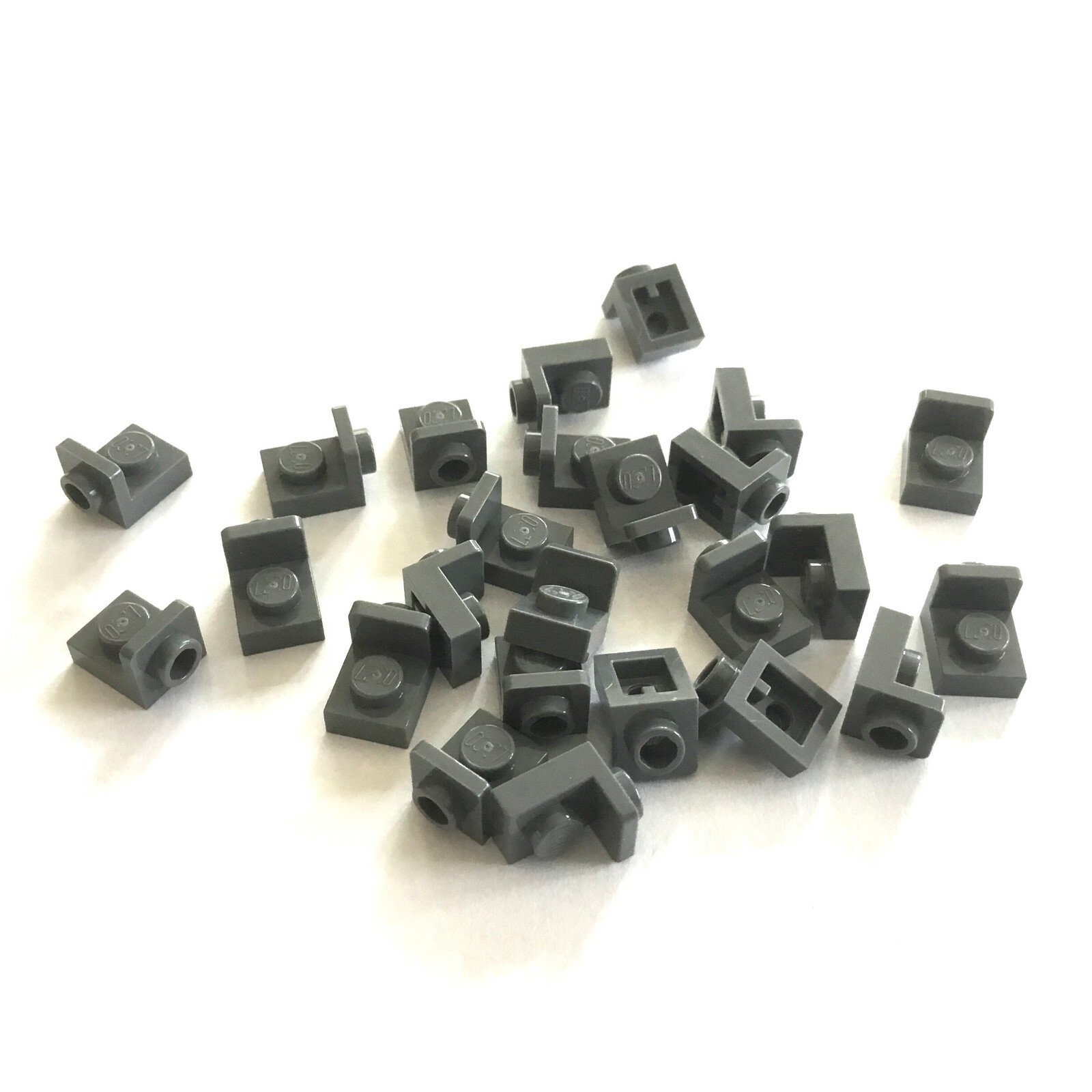 25 Lego Winkelplatten Brackets 1x1 - 1x1 invers neu-dunkelgrau NEU ...