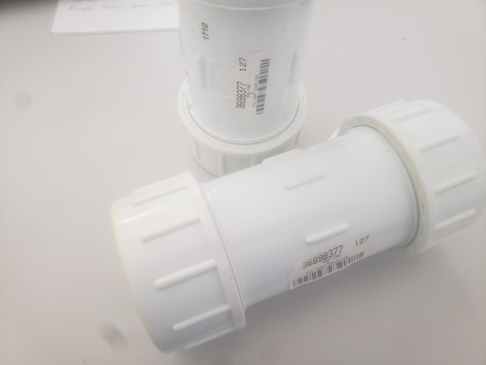 legend pvc repair coupling- for 2" pvc- 2 pieces $24.00 brand new never ...