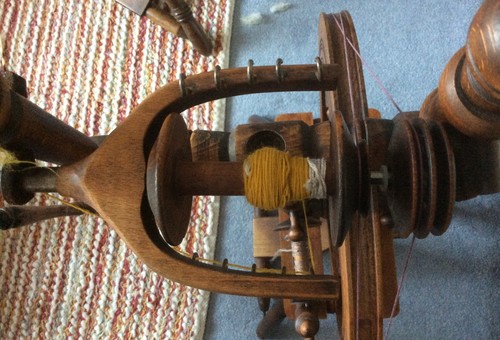 Haldane Shetland upright spinning wheel - now with postage option | eBay UK