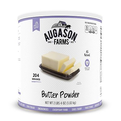 Augason Farms Butter Powder #10 Can Prepper Doomsday Food Storage ...