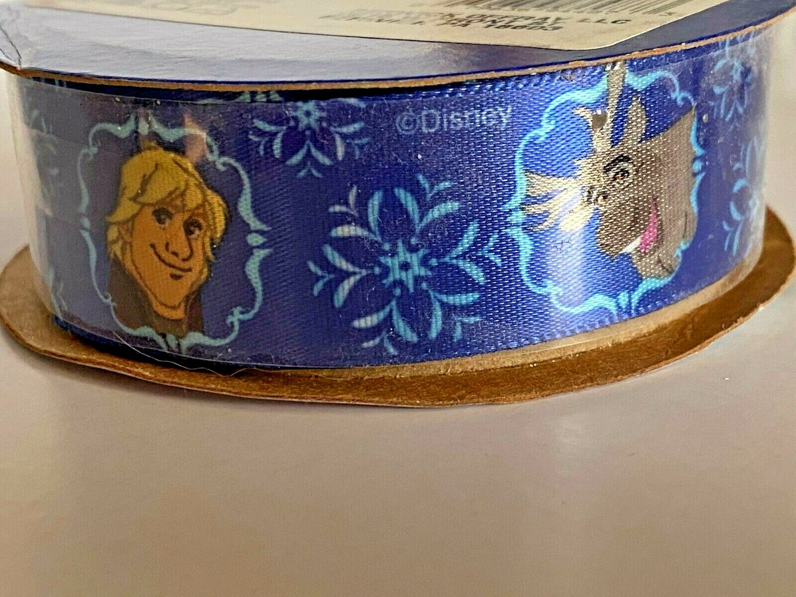 Disney Ribbon FROZEN Olaf Anna Elsa Kristoff Characters Family Forever ...