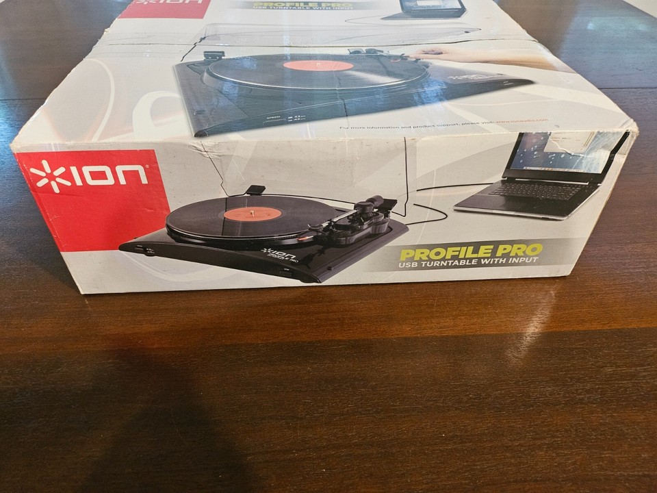 ION PROFILe Turntable Transfer Your Vinyl Records To IPOD | eBay