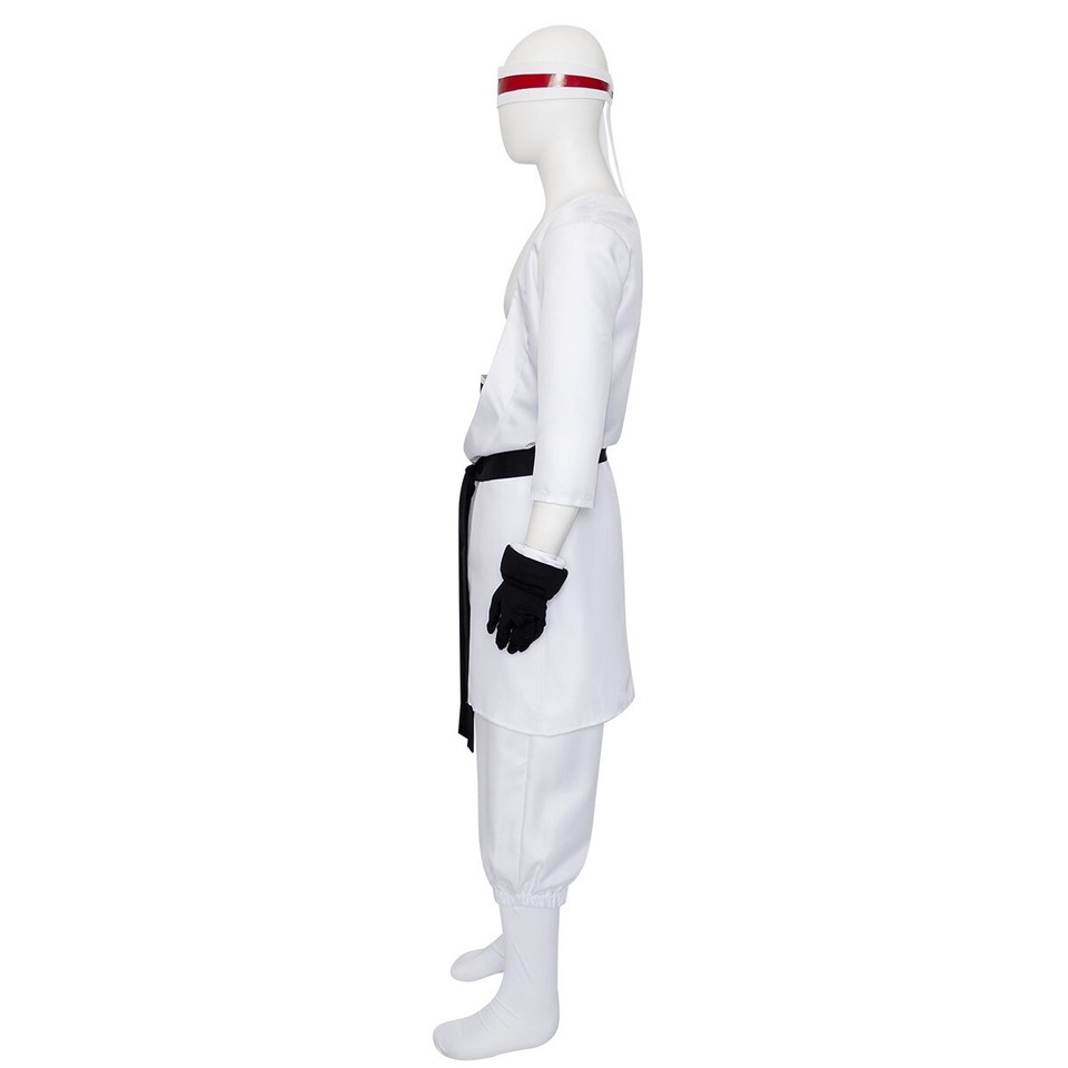 IN STOCK Fire Force White-Clad Charon Karon Counter Man Outfit Cosplay ...