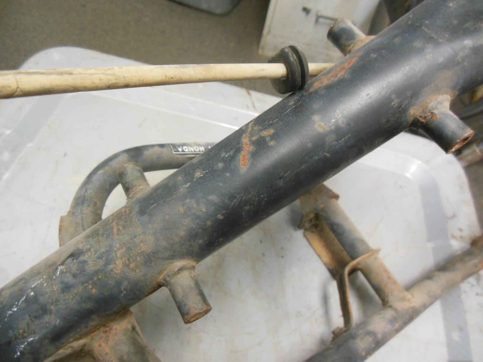 Vintage Honda OEM 1973 QA50 QA50K2 Mini Bike Chassis Frame | eBay