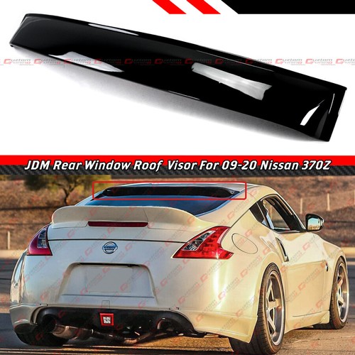 FOR 2009-2020 NISSAN 370Z Z34 COUPE JDM REAR WINDOW VISOR ROOF SPOILER ...