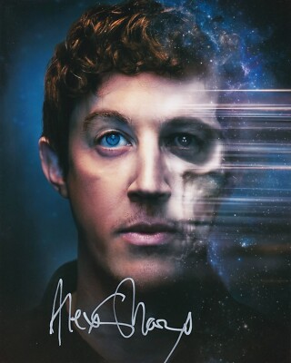 ALEX SHARP signed Autogramm 20x25cm 3 BODY PROBLEM in Person autograph ...