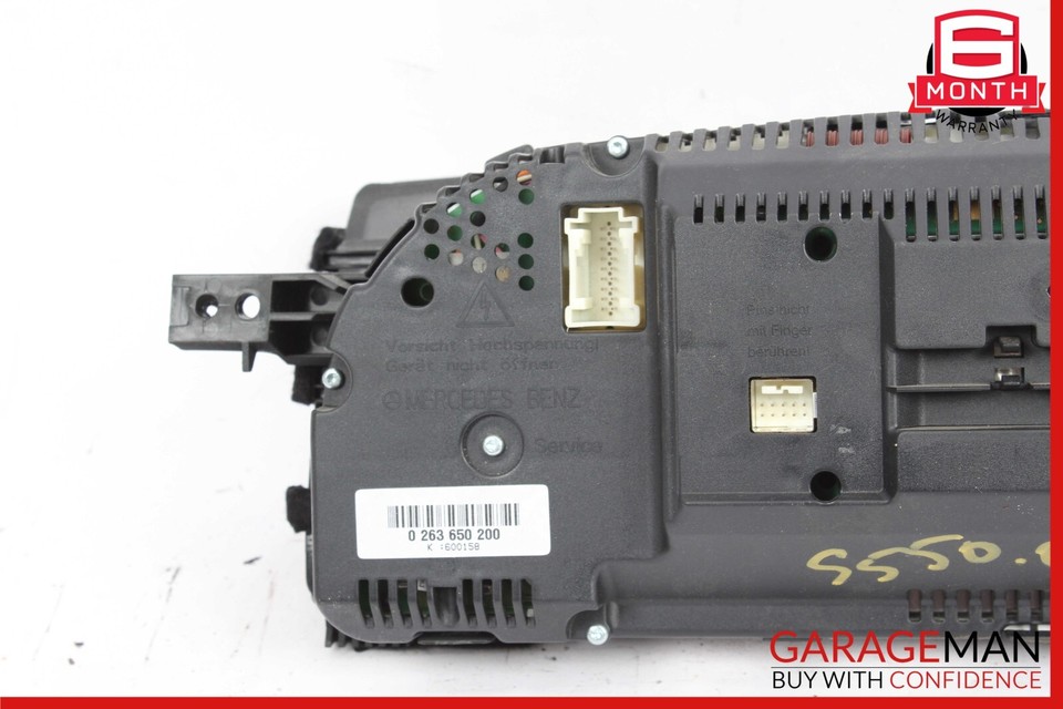 07-10 Mercedes W221 S550 S600 CL550 Instrument Cluster Speedometer OEM ...