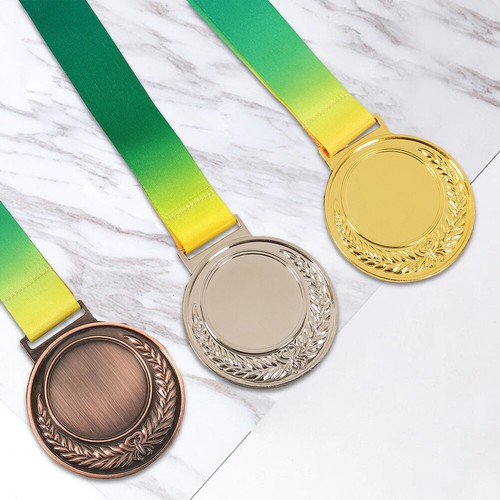 6.5cm Gold/Silver/Bronze Medal Class Rewards Round for Competitions ...