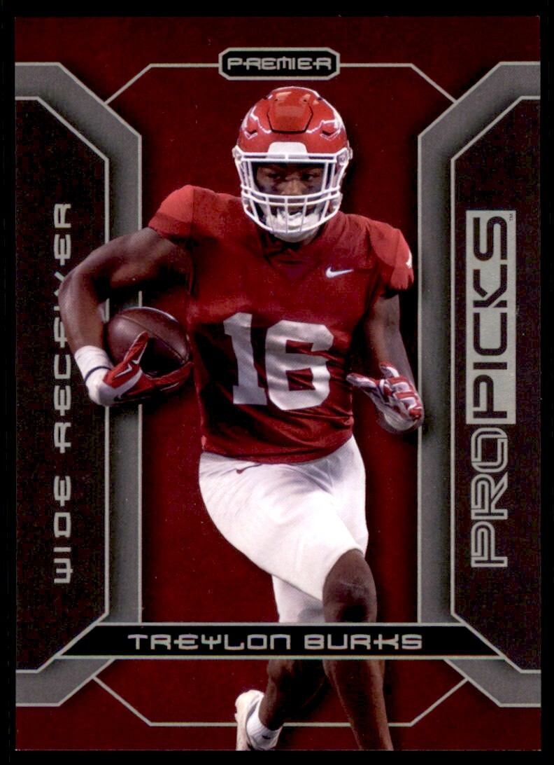 TREYLON BURKS 2022 Pro Picks Premier Rookie Card RC #PP-34 Tennessee ...
