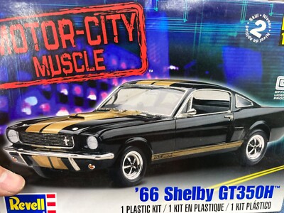 Revell 85-2482 1966 Shelby Mustang GT 350H Hertz muscle KIT 1/24 McM ...
