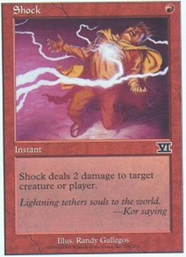 MTG: Shock [Moderately Played] 6th Edition Magic the Gathering CCG TCG ...