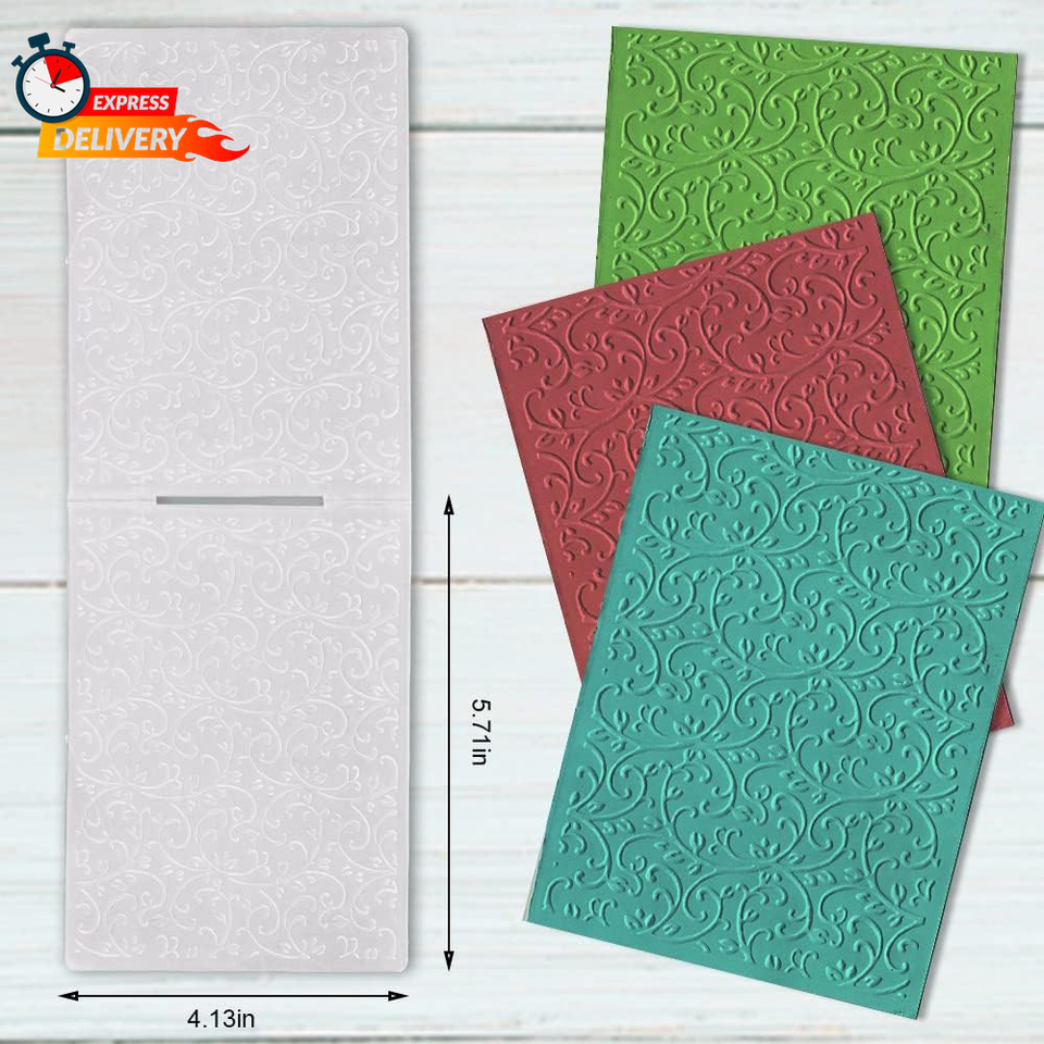 Lace Flower Embossing Folders for Card Making, Flowers Frame Background ...