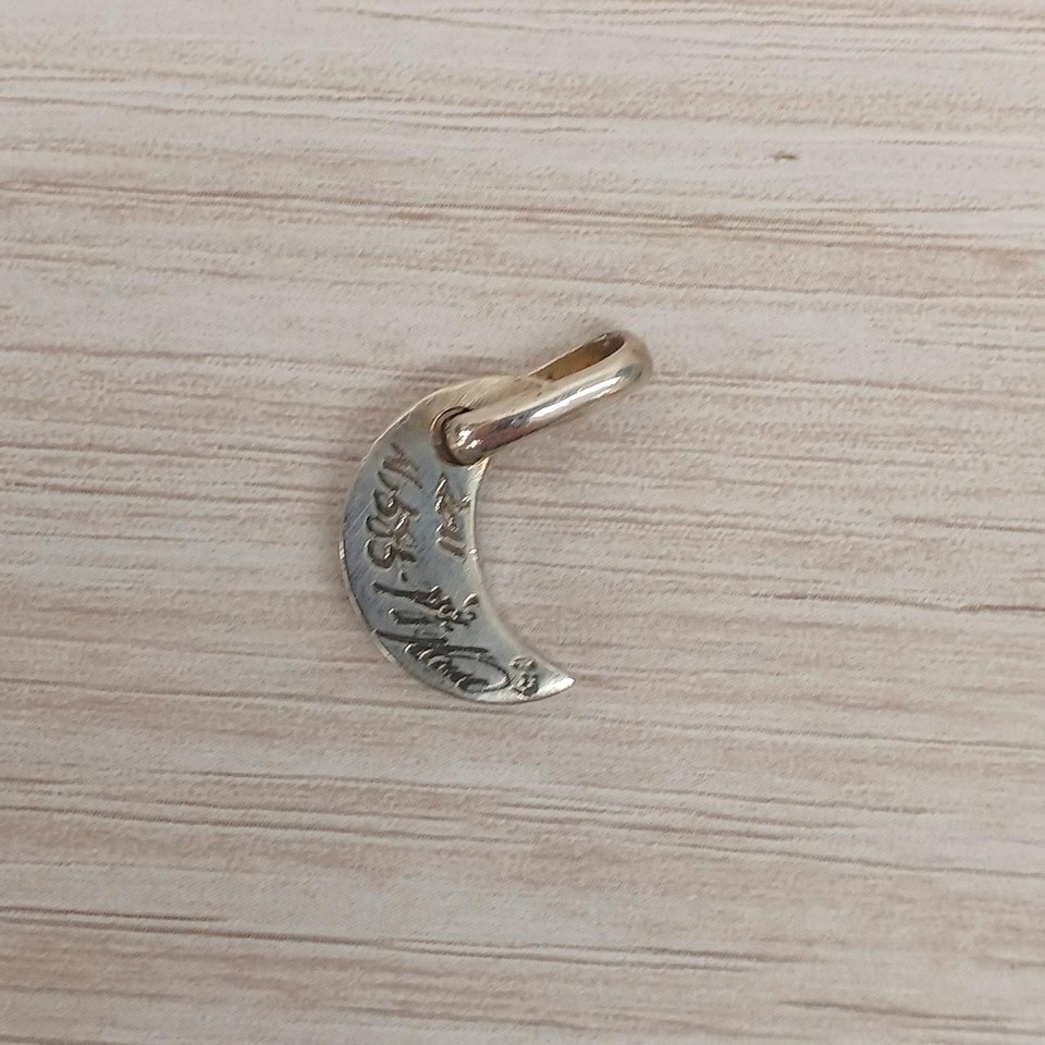 BIG HAND moon pendant top /Only USA DDP shipping | eBay UK