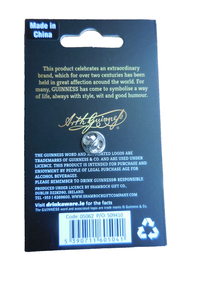 Guinness Toucan enamel Lapel Pin | eBay