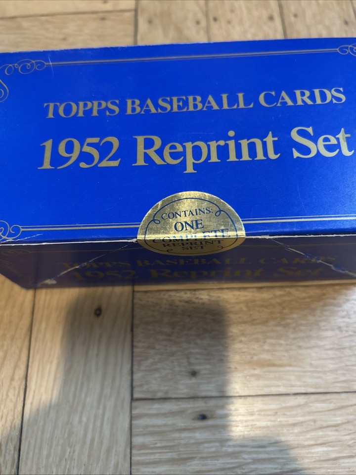 1952 Topps Baseball Reprint Set Box FACTORY SEALED!! 1-407 Mantle, Mays ...