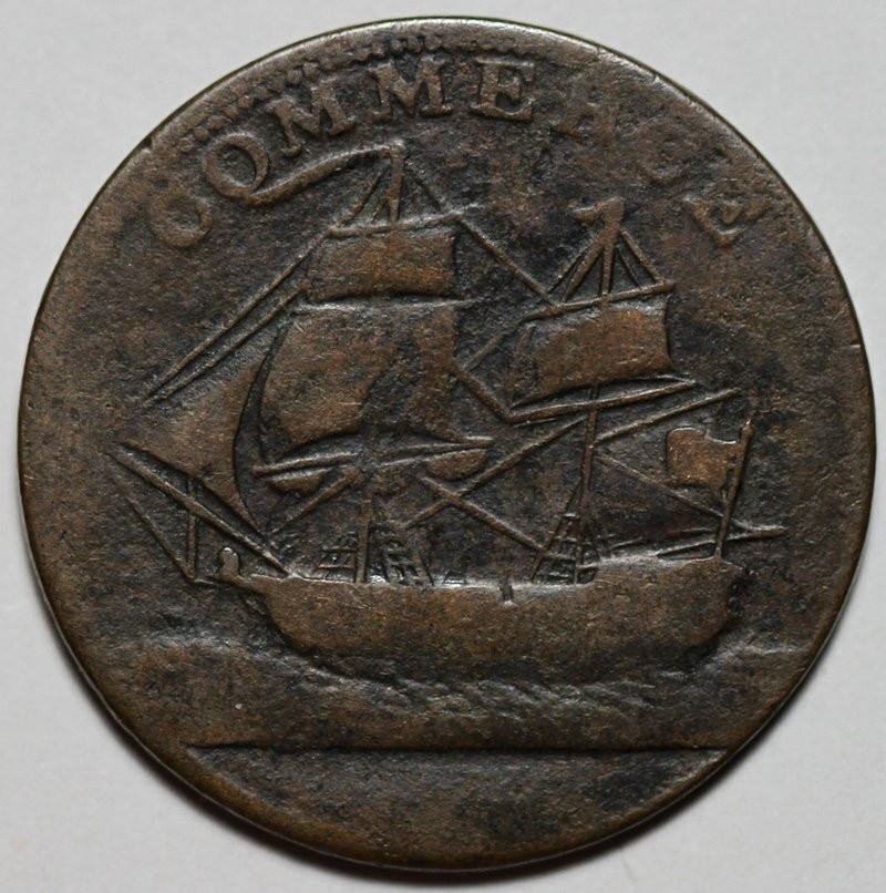 1781 North American Token - Colonial Copper Coin | eBay