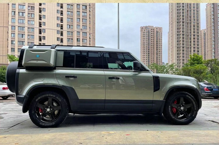 Side Mounted Gear Box Storage Fit For Defender 110 L851 2020-2025 ...