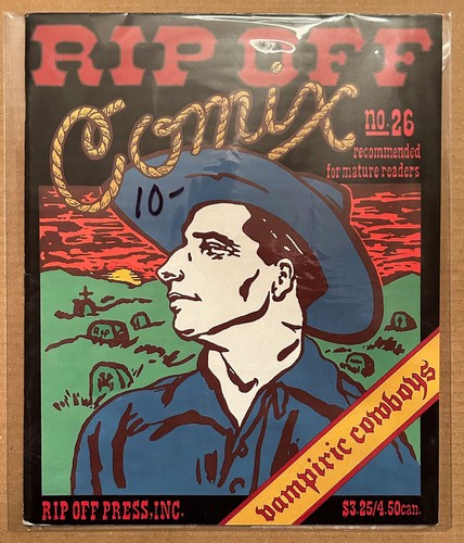 Rip Off Comix No. 26 VAMPIRE COWBOYS. Sleeved. NM!! | eBay