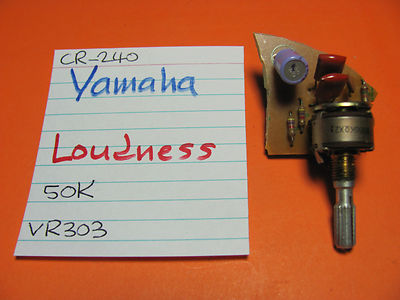 📈YAMAHA HS310880 LOUDNESS POT 50K CR-240 STEREO RECEIVER | eBay