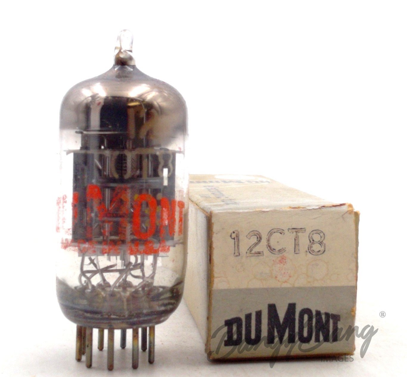 DuMont 12CT8 Triode Pentode Sync Amplifier Sweep Audio Vacuum Tube ...
